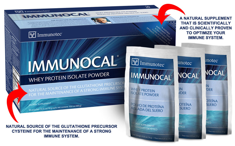 IMMUNO-NUTRIC: LA MEJOR PROTEINA PRECURSORA DEL GLUTATION: IMMUNOCAL