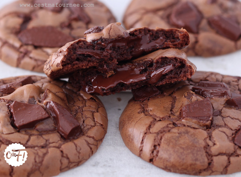 The outrageous chocolate cookies by Martha Stewart