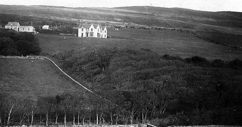 Tour Scotland: Old Photograph Binscarth House Finstown Orkney Islands ...