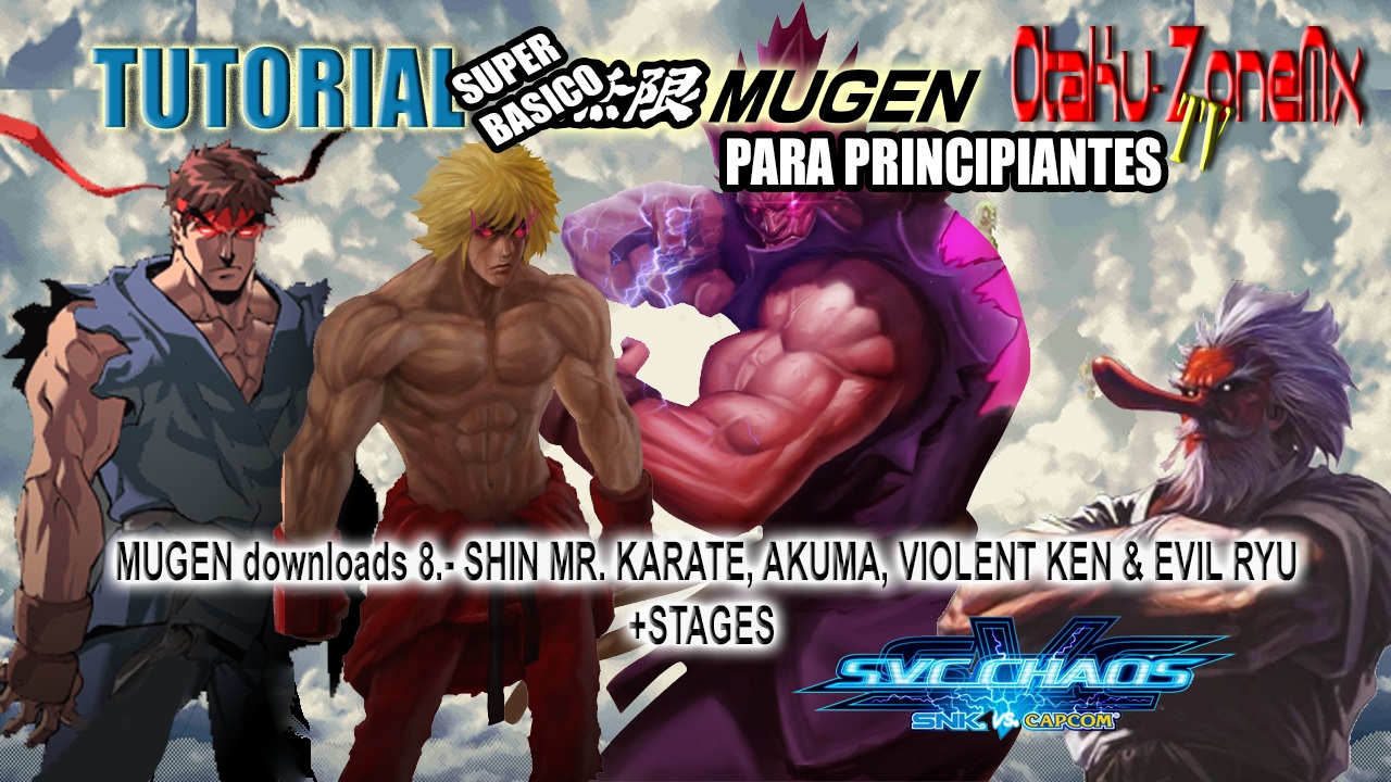 Otaku-ZoneMxTv Redacted: MUGEN downloads 8.- Shin Mr. Karate, Akuma ...
