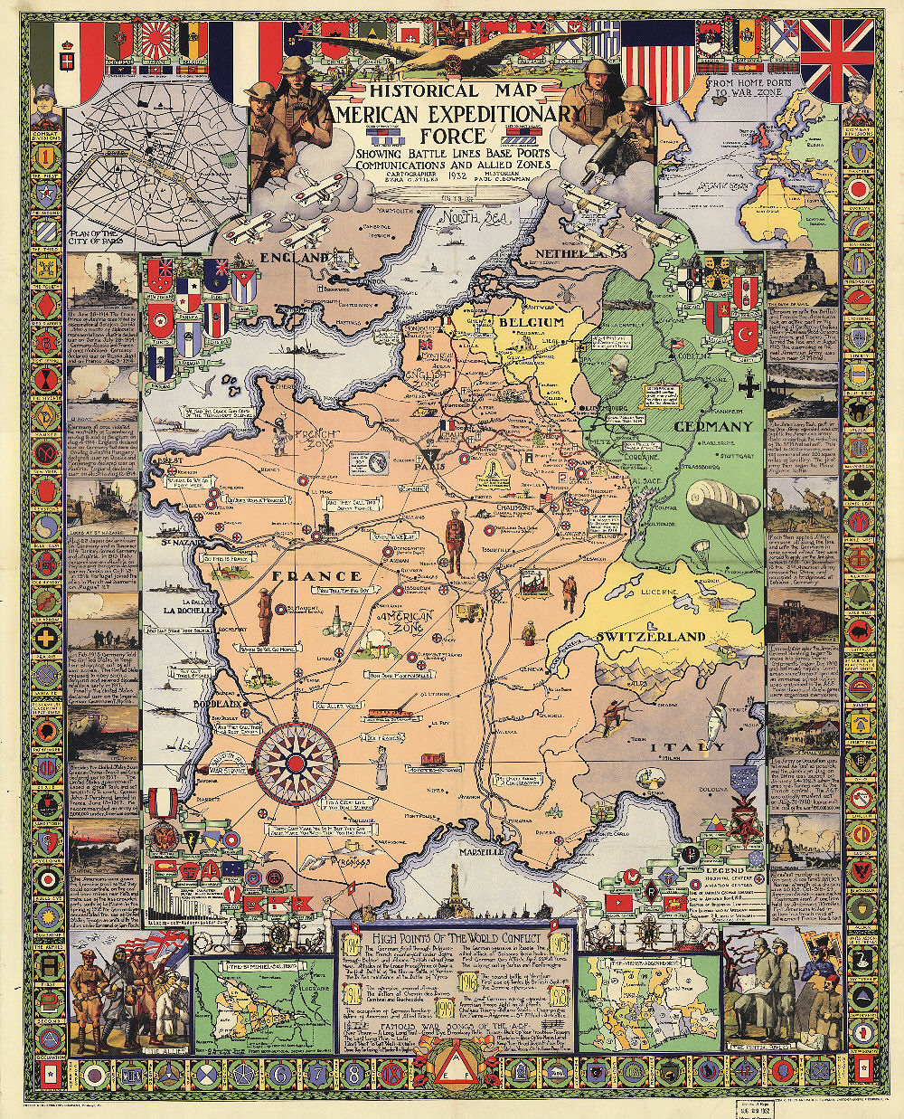 Roads to the Great War: The World War I Map That Hangs at Home