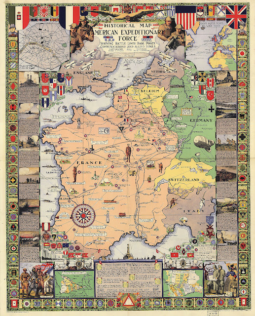 Roads to the Great War: The World War I Map That Hangs at Home