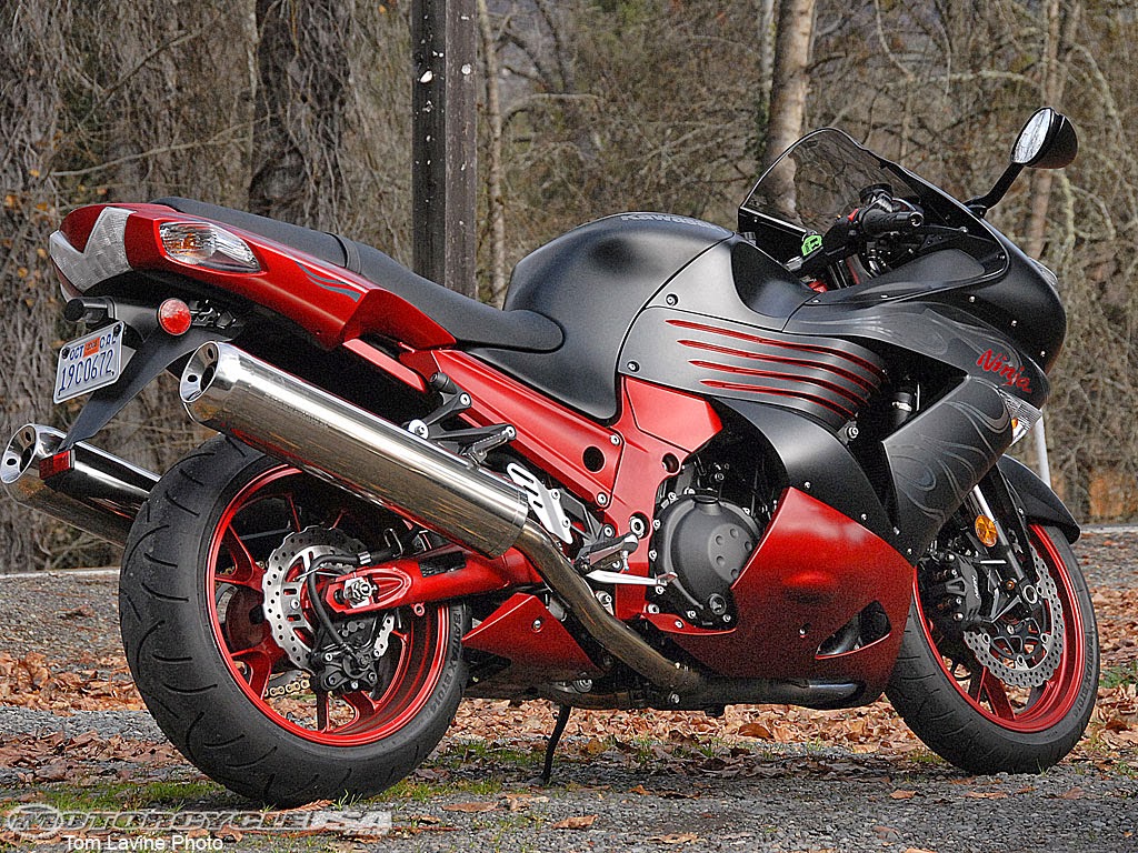 Kawasaki Ninja Red & Black - Top HD Wallpapers