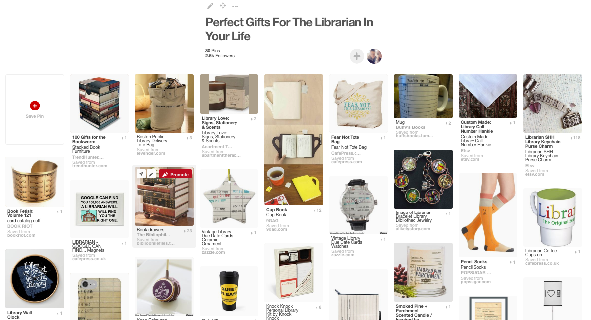 The Library Voice: Perfect Gifts For The Librarian In Your Life!