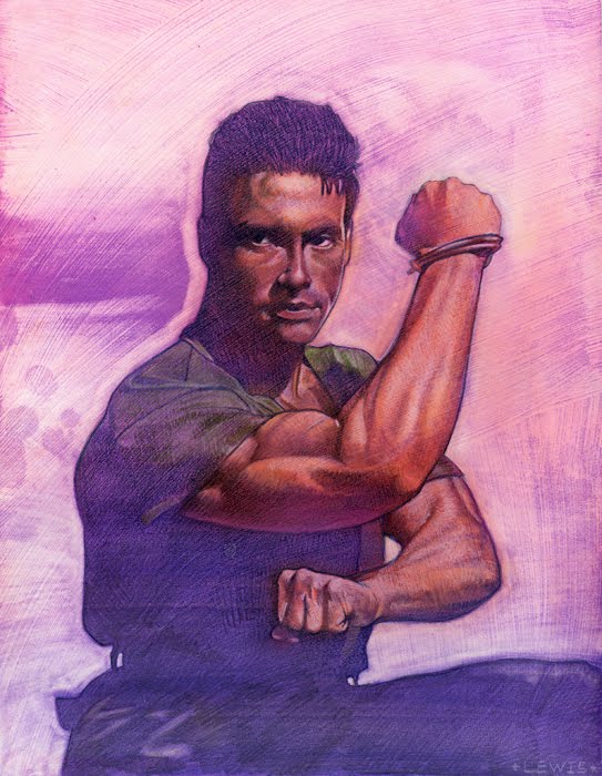 Jean-Claude Van Damme Portrait