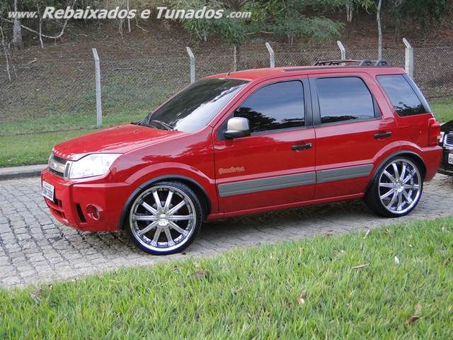 Ecosport tuning e com rodas 20" - Rebaixados e Tunados