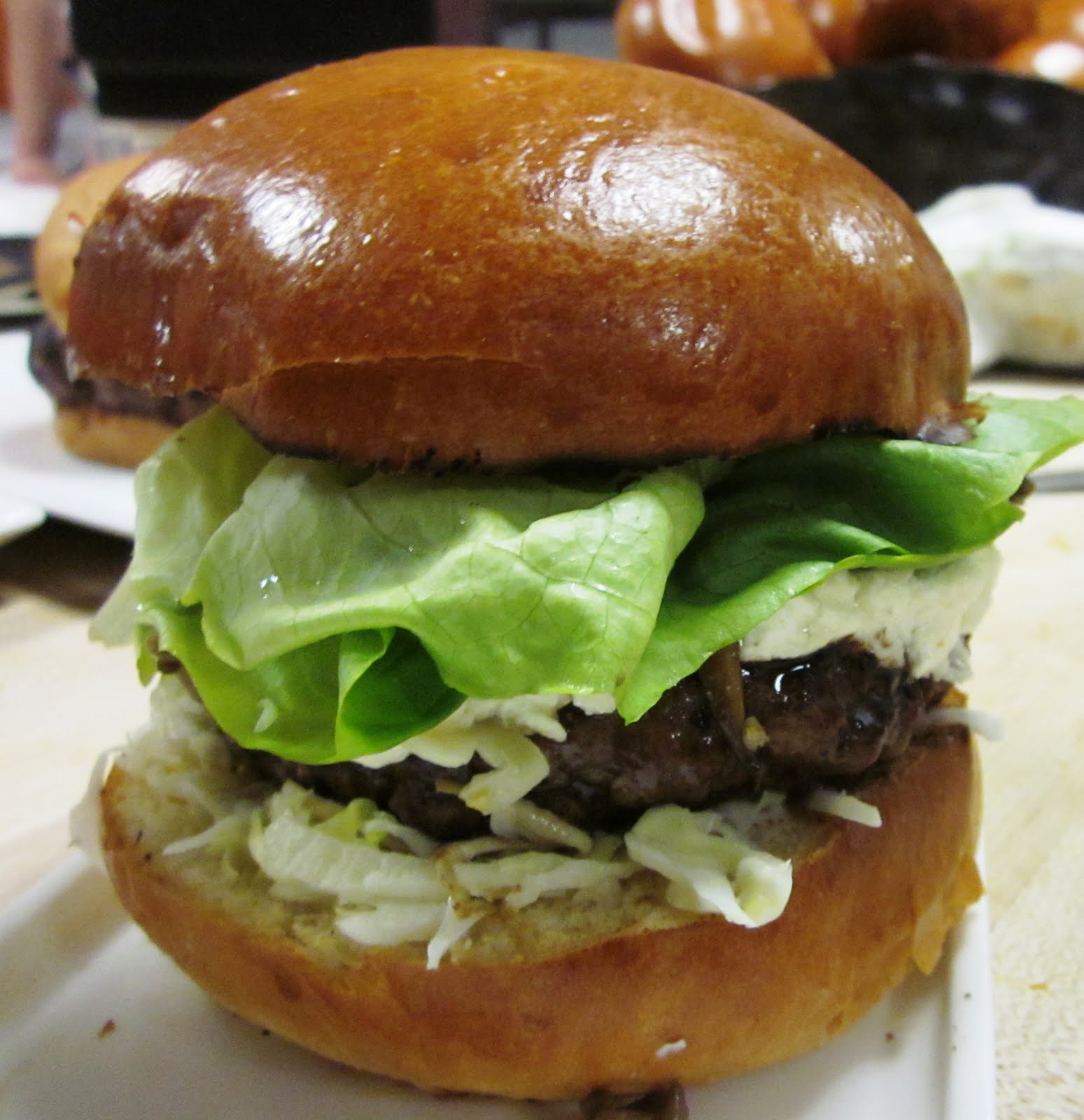Indulge Inspire Imbibe: Four Seasons Burger Cooking Class
