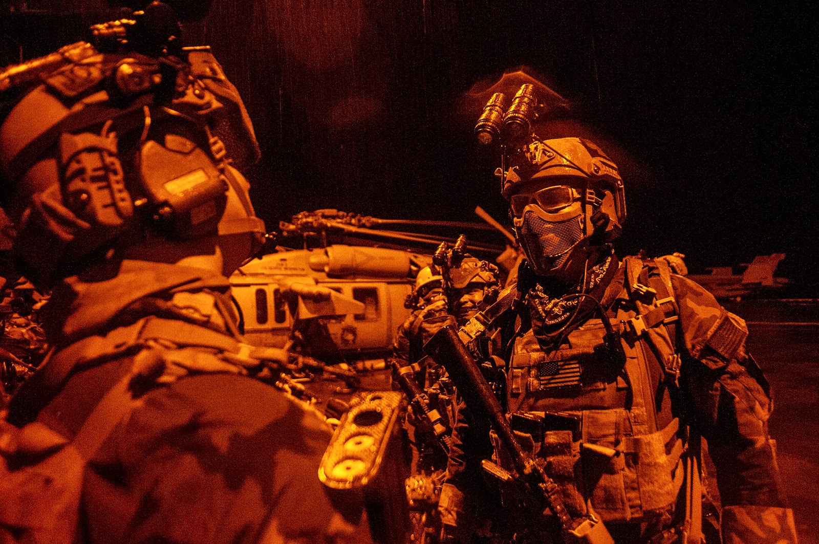 SEALs and Marine Special Operations (MARSOC) forces from Special ...