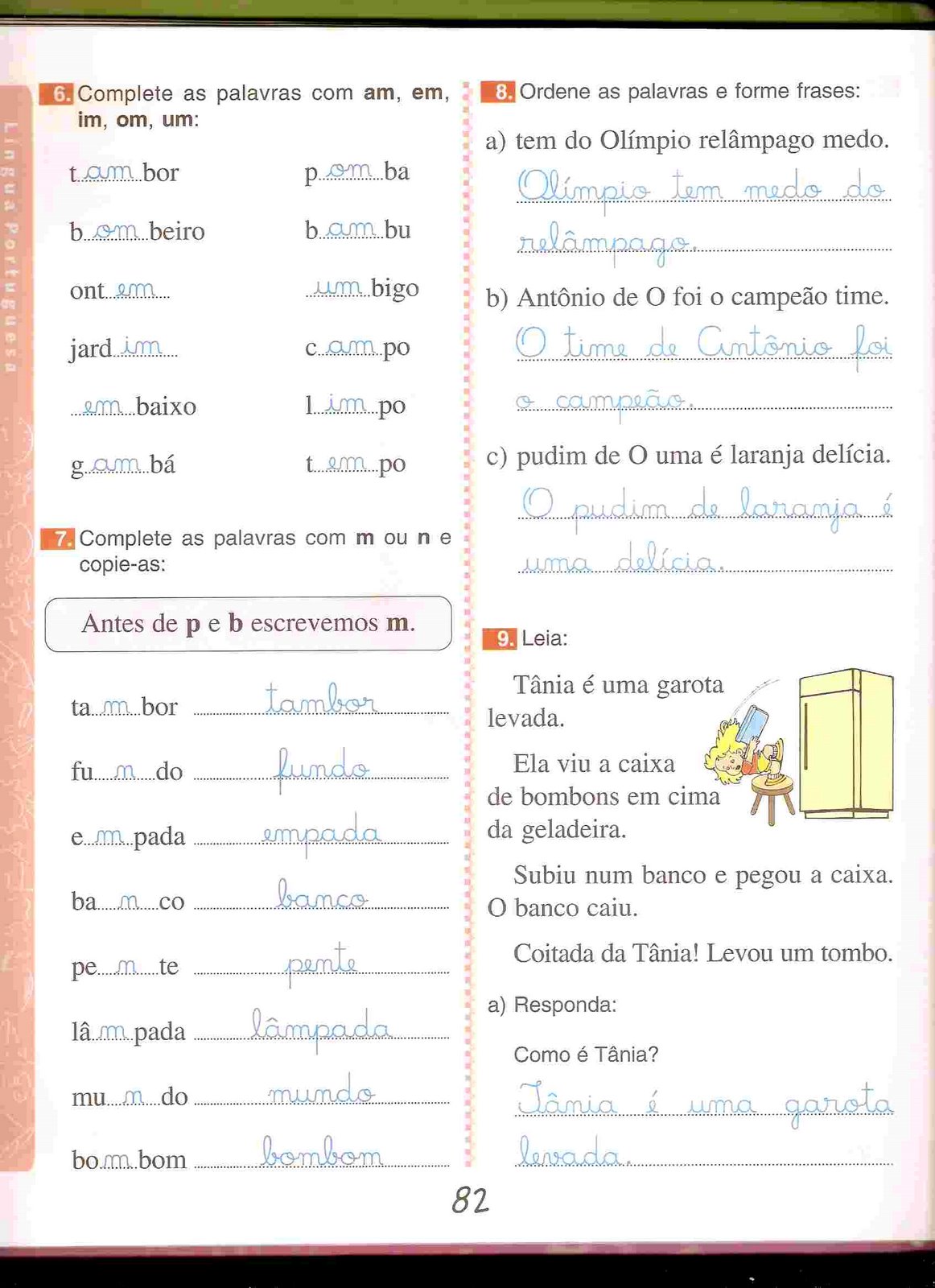 Aprendendo com a Tia Debora: ATIVIDADES COM EMPREGO DO M FINAL - AM ...