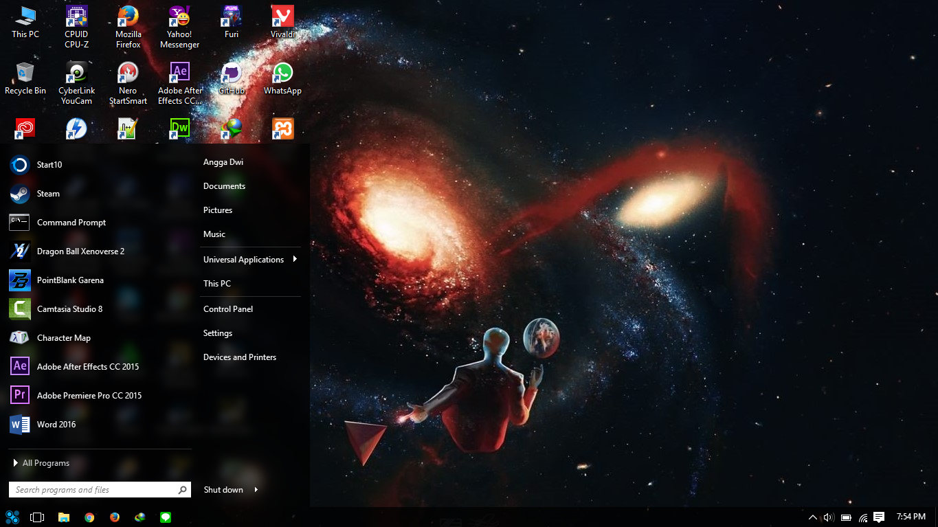 Cara Mengubah Tampilan Start Pada Windows 10 Menyerupai Windows 7 | fhrz.cr