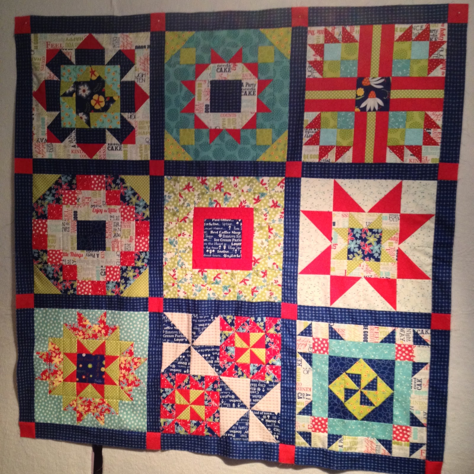 something rosemade: A Sew-Along Finish--Split Square Quilt