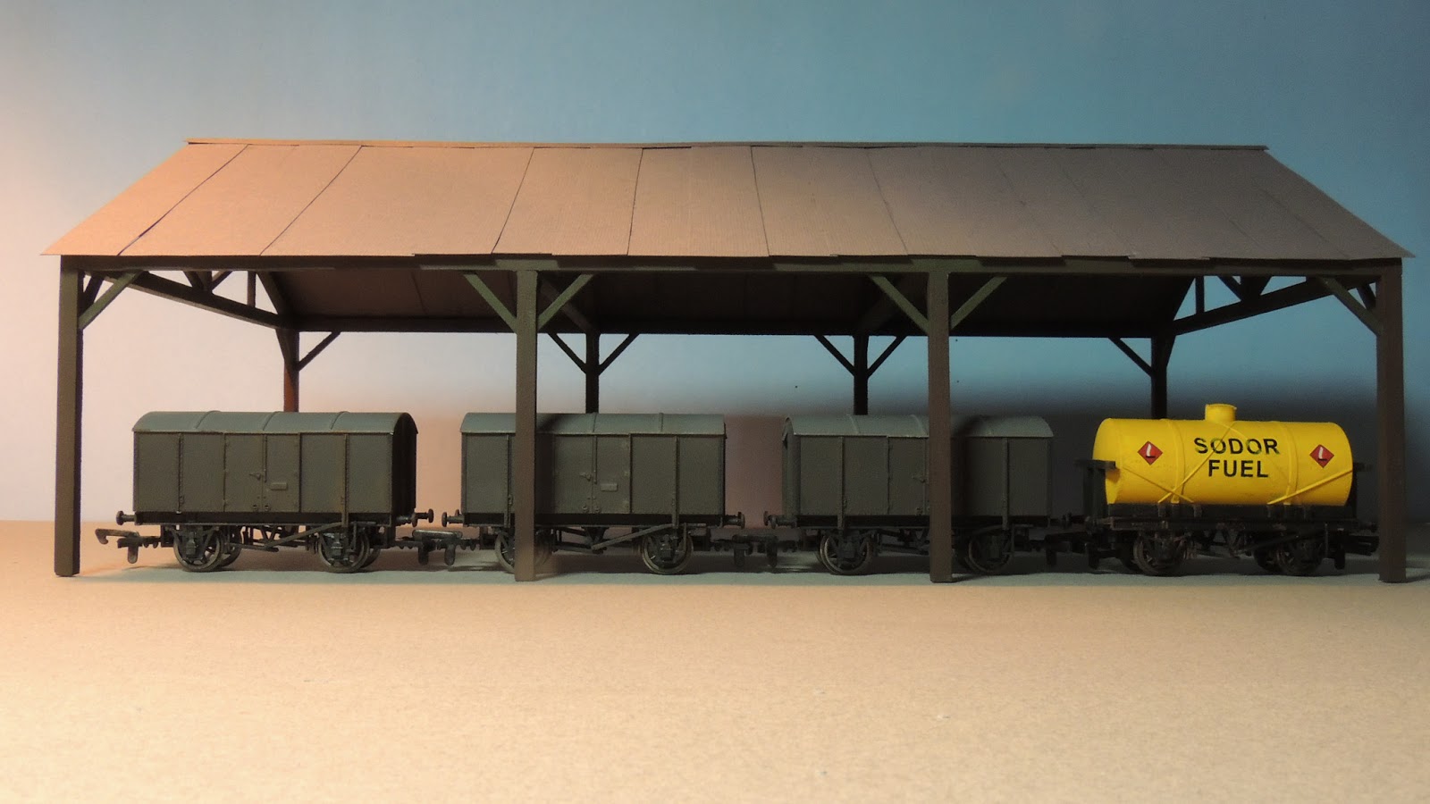 SodorModelRailroading: Open Air Shed #1
