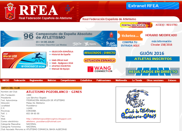 ATLETISMO POZOBLANCO GINES: EL CLUB ATLETISMO POZOBLANCO CUMPLE ESTA ...