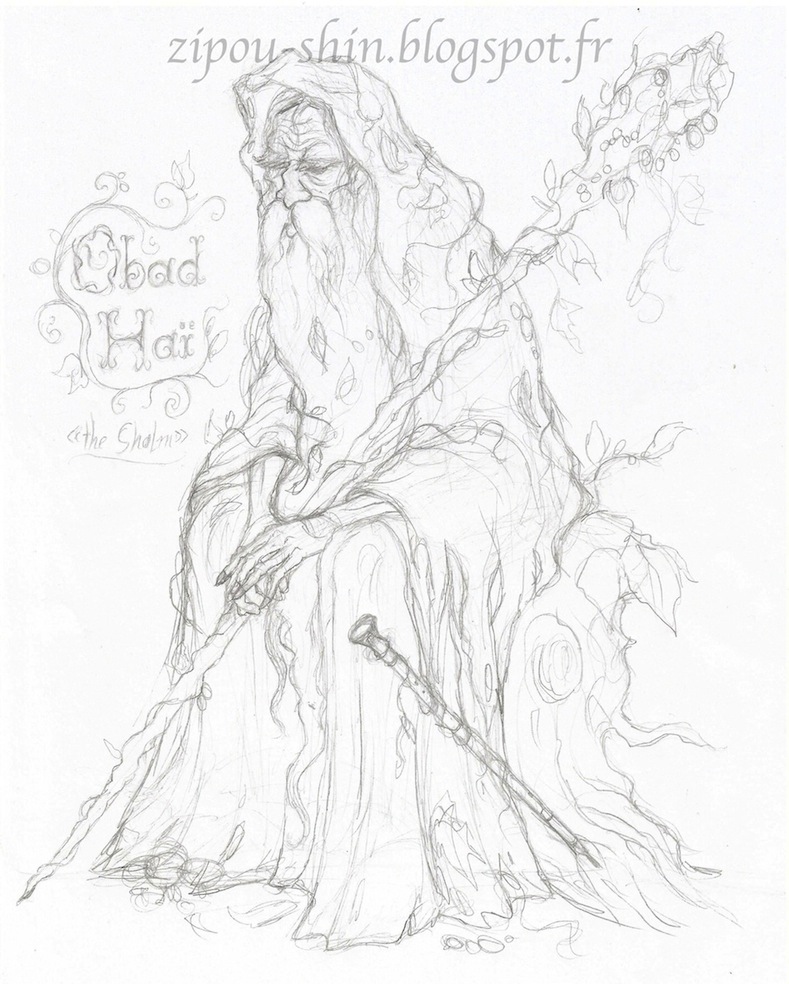 Zipou-shin: Dungeons & Dragons : deity fanart - Obad Haï, the Shalm