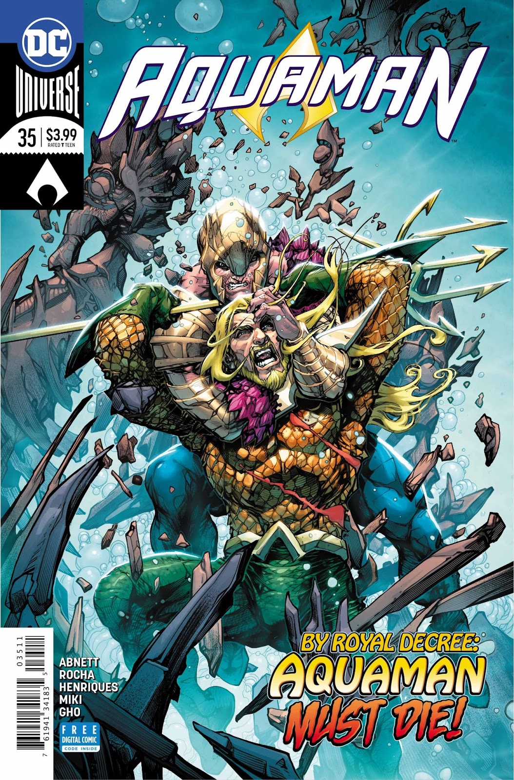 Weird Science DC Comics: Aquaman #35 Review and **SPOILERS**