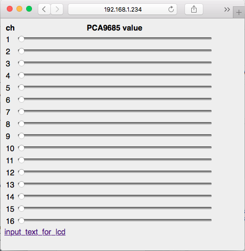 Raspberry Pi Raspberry Pi B Python3 Flask I2c Pwm 完了