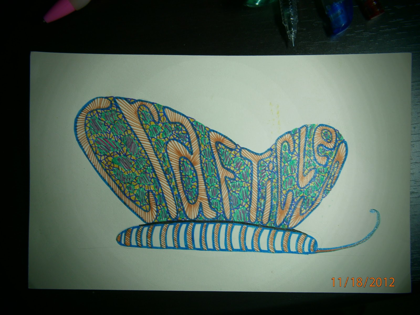 How to Make a Logo Using Your Own Name: How To Make a Simple Art Using ...