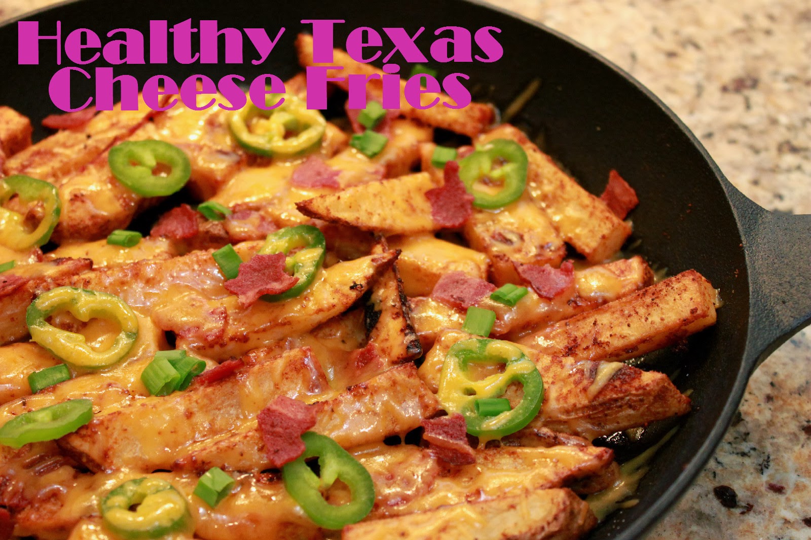 A Bowl of Creativity: Healthy Texas Cheese Fries