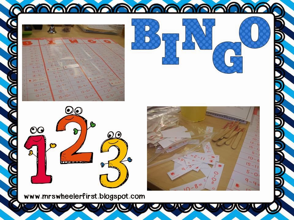 Mrs. Wheeler's First Grade Tidbits: BINGO!