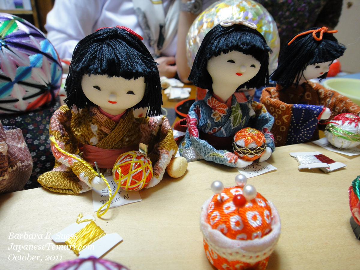 Japanese Temari: Ancient Ceremonial Lights, a temari class in Japan