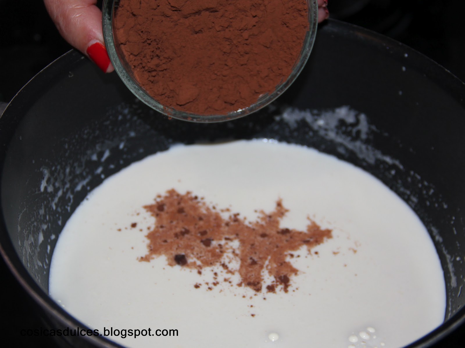 Helado cremoso de chocolate - Cosicas dulces...y alguna salada