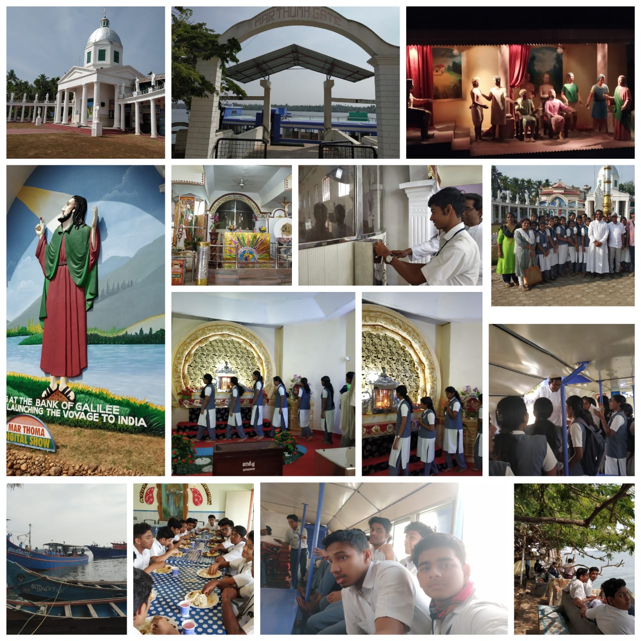 ST JOSEPH'S HSS, PAVARATTY: Musaris Project - Volunteers Visit