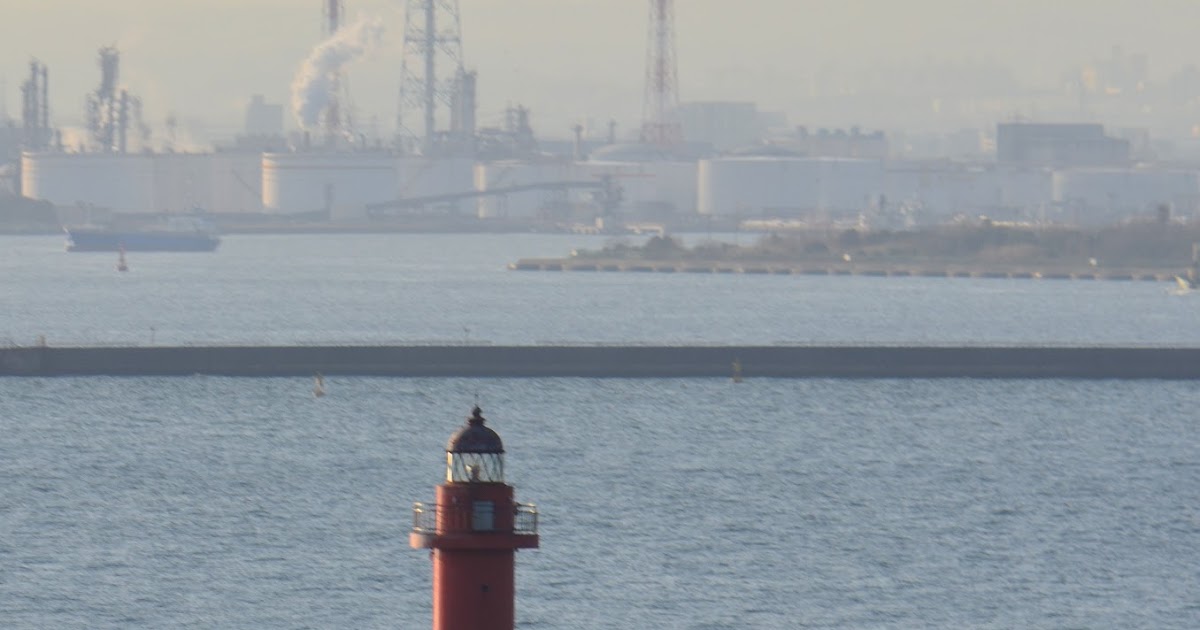 Neal's Lighthouse Blog: Gaiko South Breakwater Lighthouse - Osaka, Japan