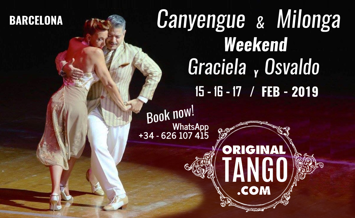 La Yumba Tango Barcelona: Barcelona Tango Weekend 15/17 Feb 2019 con ...