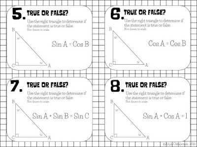 Teaching in Special Education: Trigonometry Task Cards