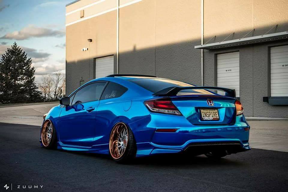 Honda Civic Si Azul - Carro Luxuoso