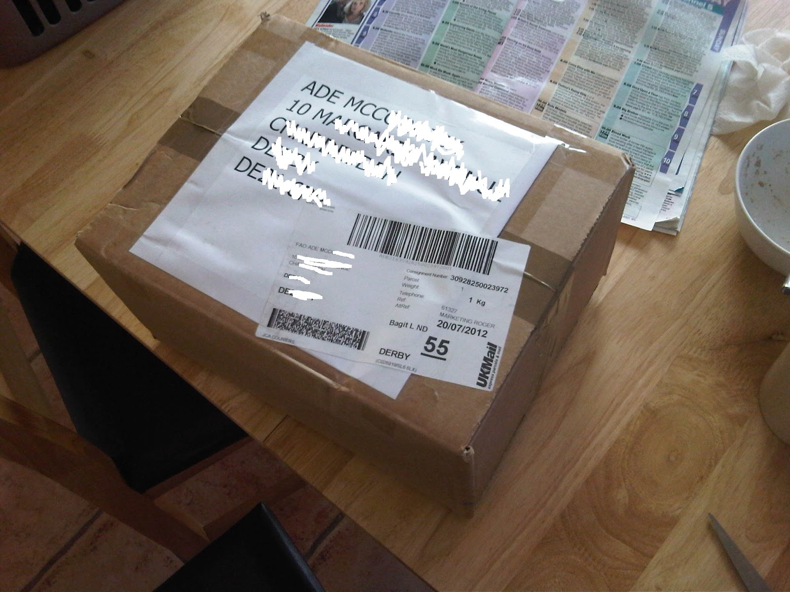 The Dirt Box - Mountainboard Blog: Mystery Parcel Suprise!