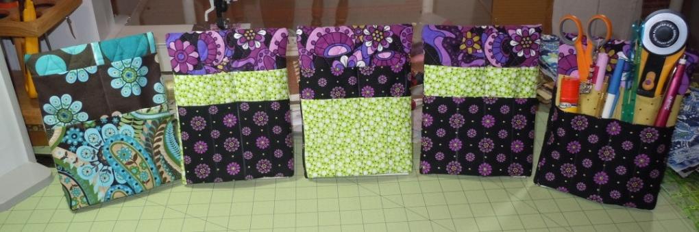 Quilts and Pieces: Quilting Tool Caddy - Tutorial