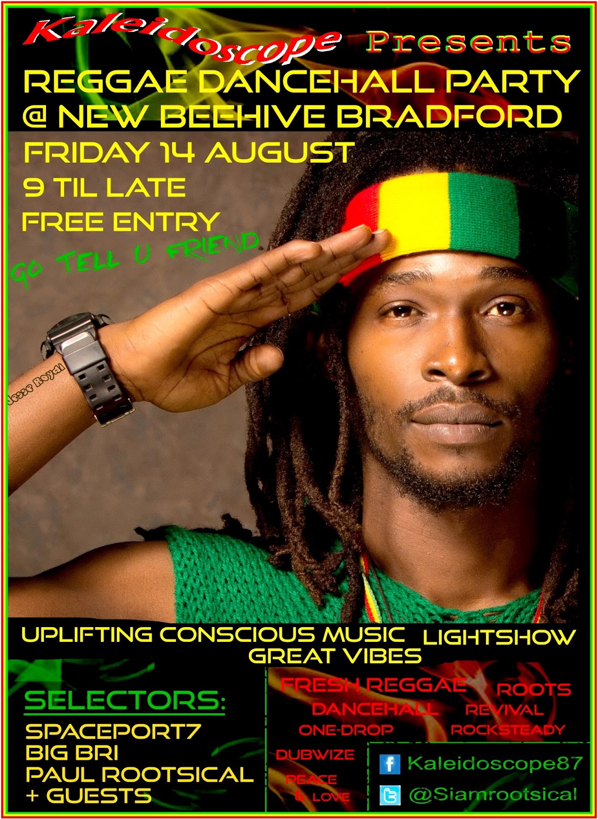 SiamRootsical Roots Riddim Broadcaster: Reggae Dancehall Party @ New ...