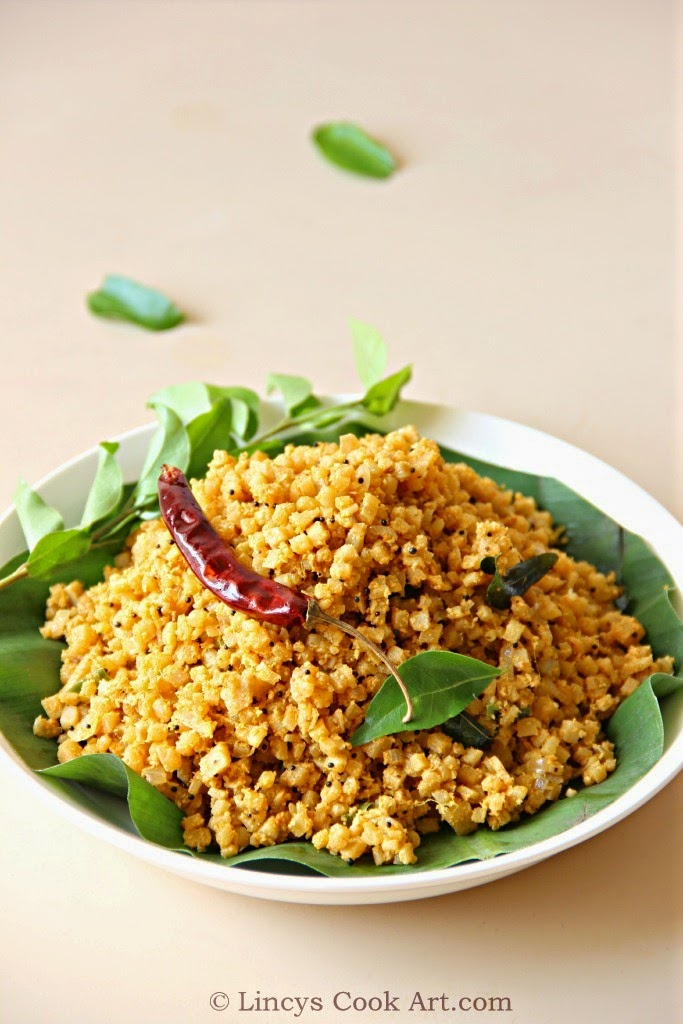 Vazhapindi Thoran/ Vazhai Thandu Poriyal/ Banana Stem Stirfry ~ Lincy's ...