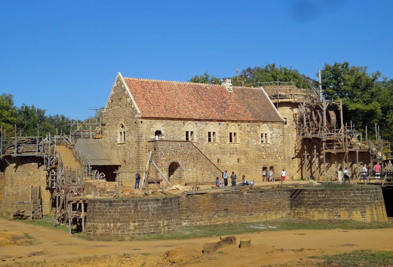Europe au pif: Château de Guédelon
