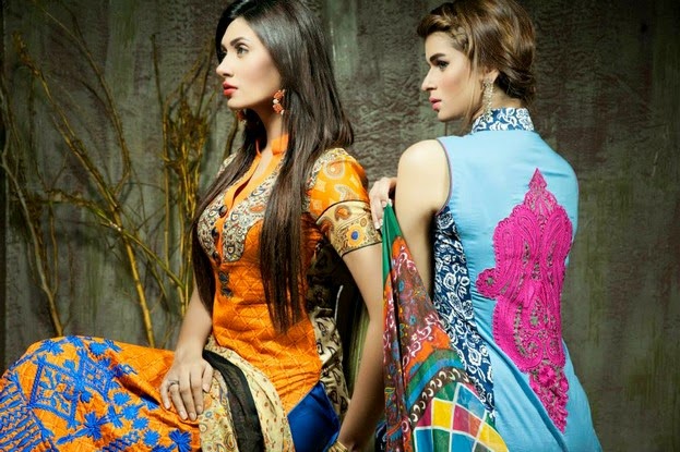 Amna Ismail Pearl Lawn Collection 2014 Part 1 - Fashion Hunt World