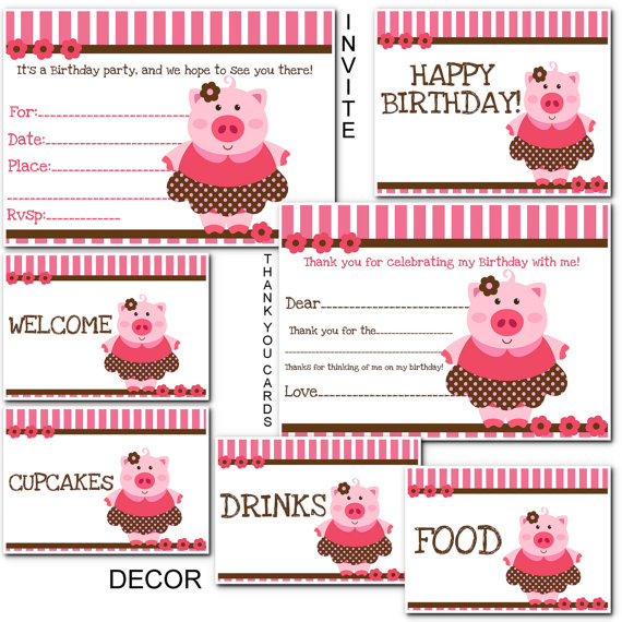 Too Stinkin' Cute: Piggy Party!