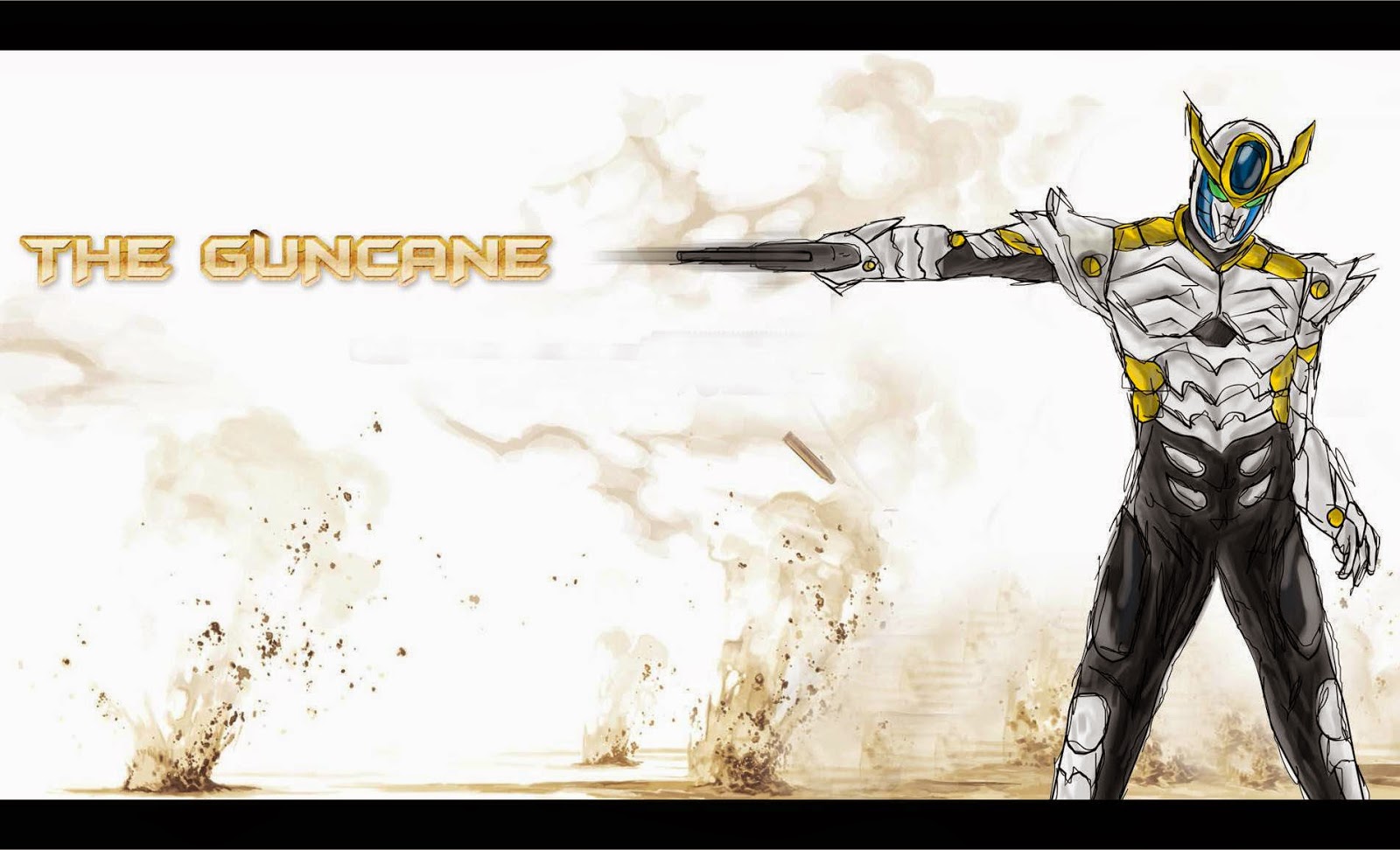 FANART THE LANCE CANE (GUN CANE) | Persona Art Gallery