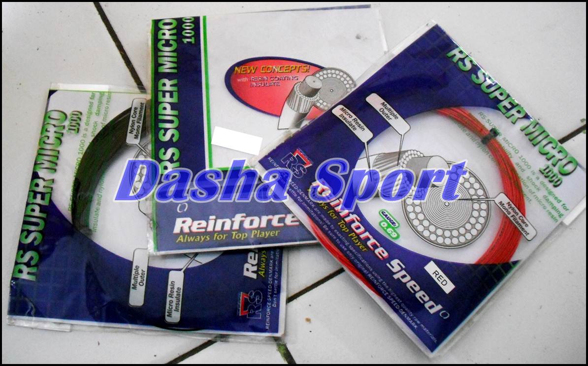 Senar Raket untuk Bulutangkis / Badminton RS Micro Murah - DASHA SPORT ...