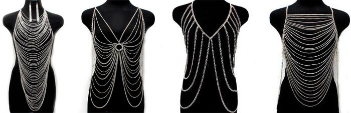 Media Take Out Fashion Designer: Body chain