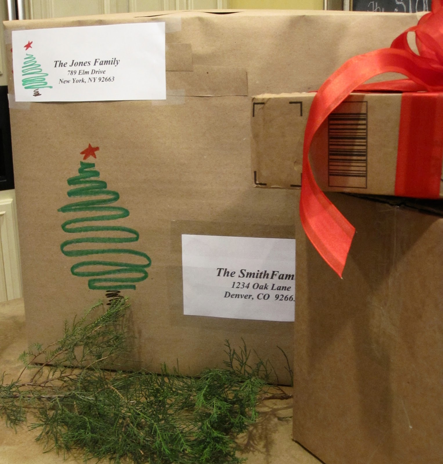 Simple Details: signature style gift wrap