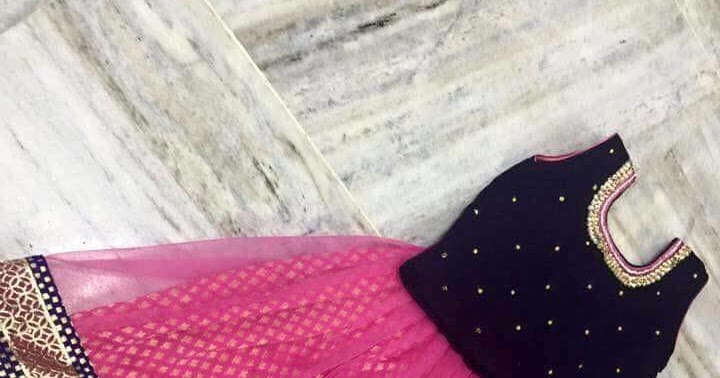 Pink Color Combination Grand Traditional Pattu Pavadai / pattu langa ...