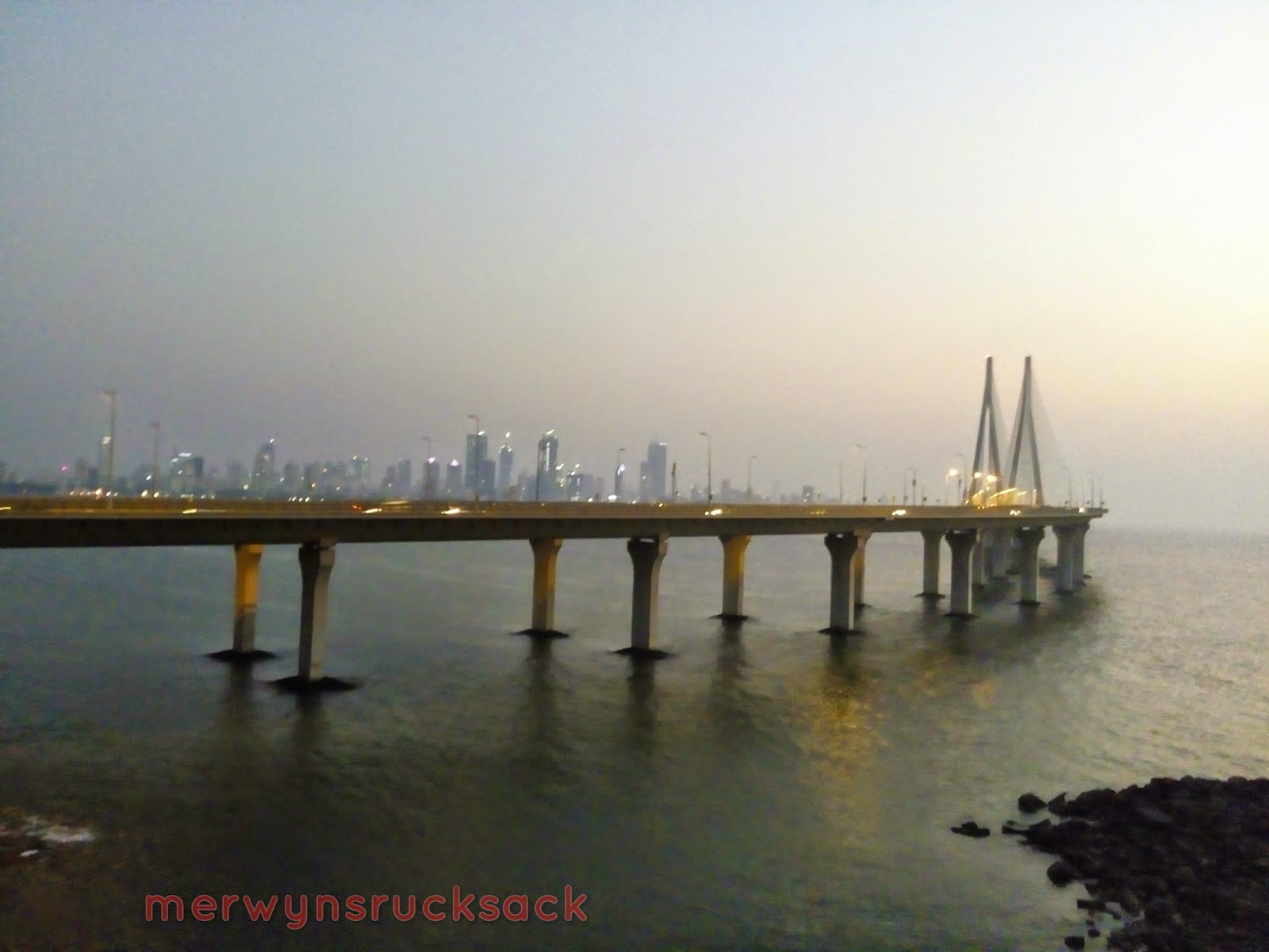 Bandra - Sunset at Bandra Fort and Bandra-Worli Sealink | The journey ...