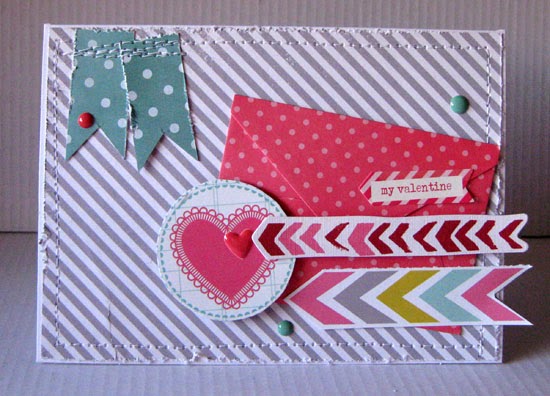 Practical Scrappers: February Card Sketch