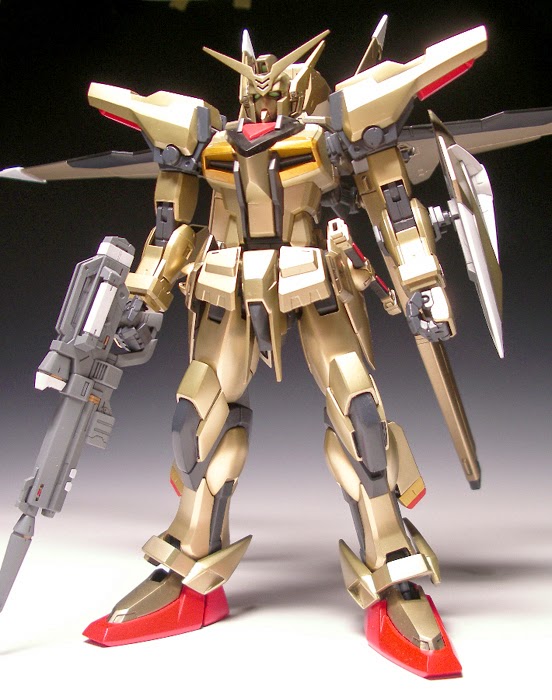 MG 1/100 Strike Gundam + 1/100 "Akatsuki" Oowashi Parts - Custom Build ...