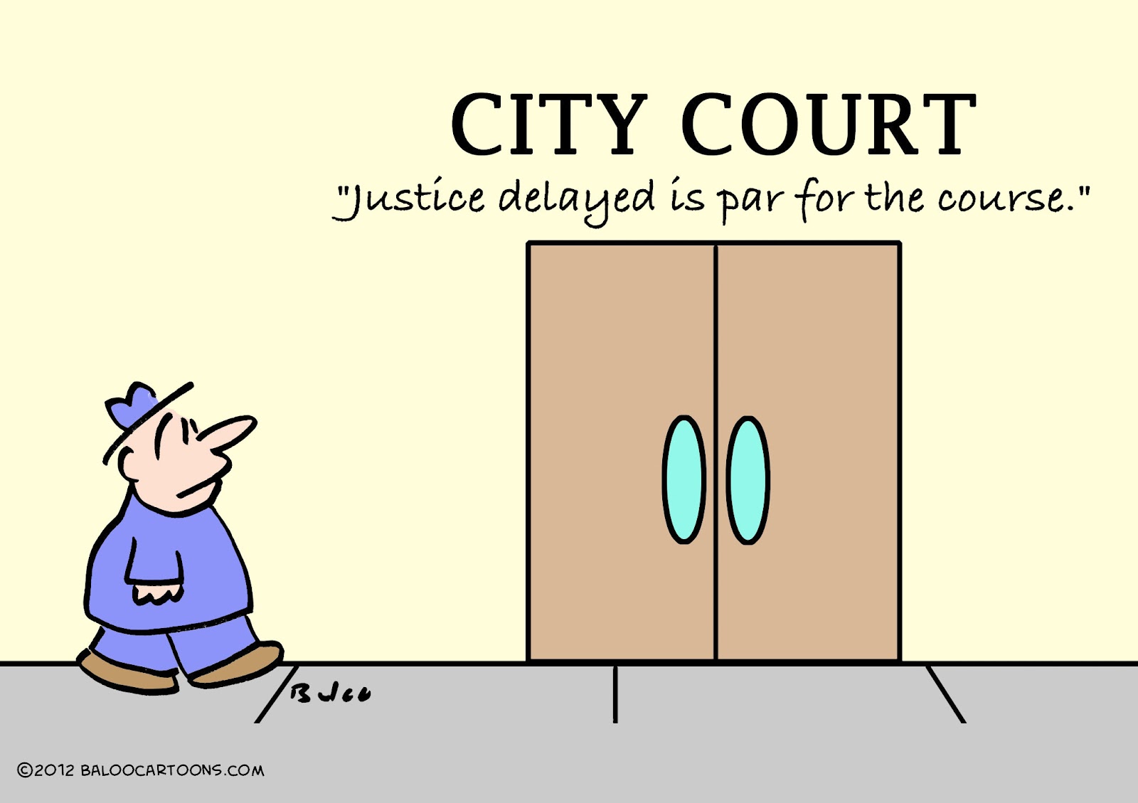 BALOO'S CARTOON BLOG: Court cartoon