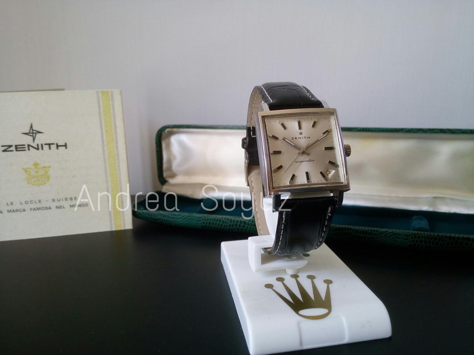 Storie di Orologi Vintage: Zenith Respirator "JFK": a guide for ...