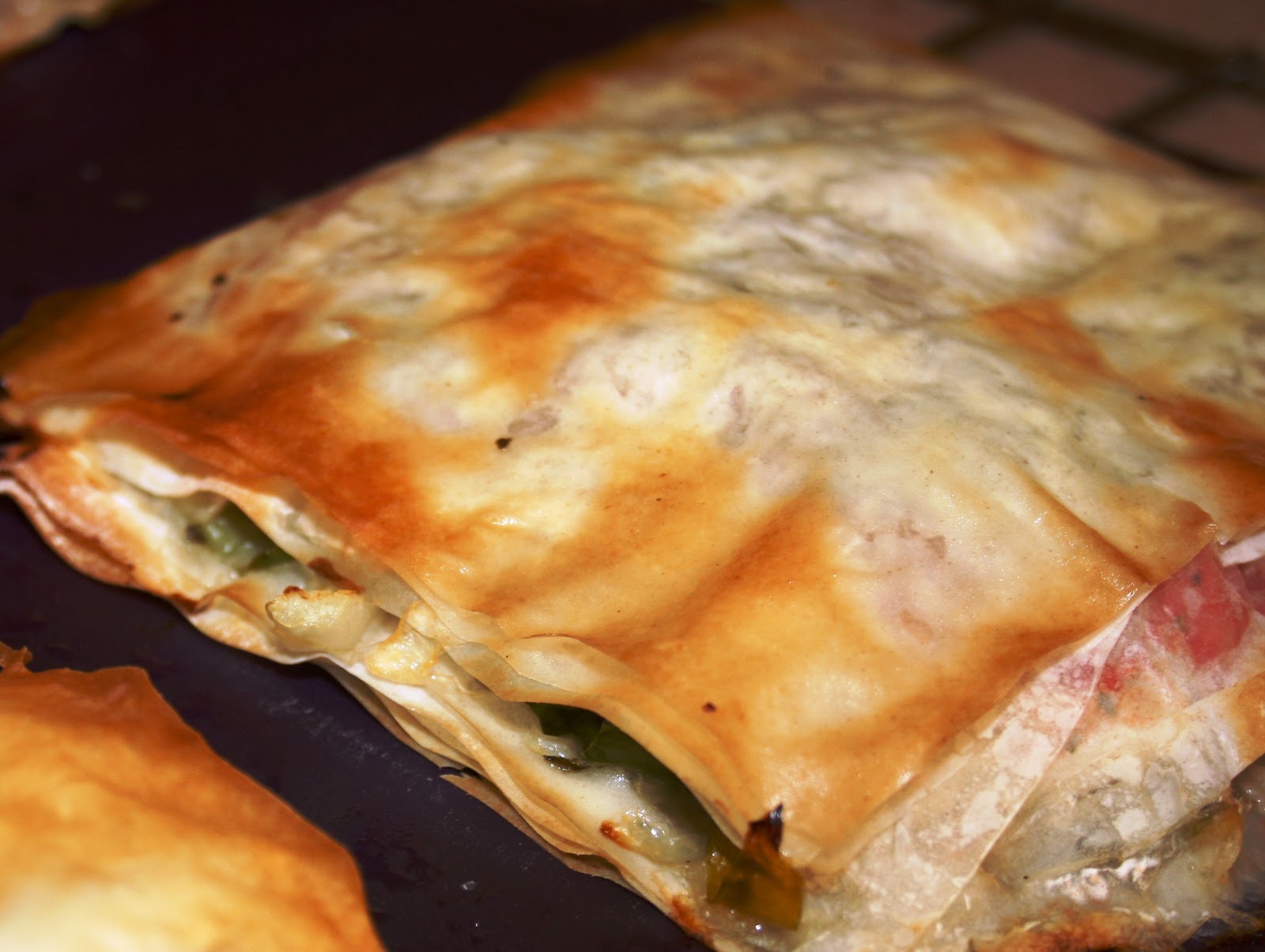 Alocados en la Cocina: RECETA DE MILHOJA DE PASTA FILO CON POLLO ...