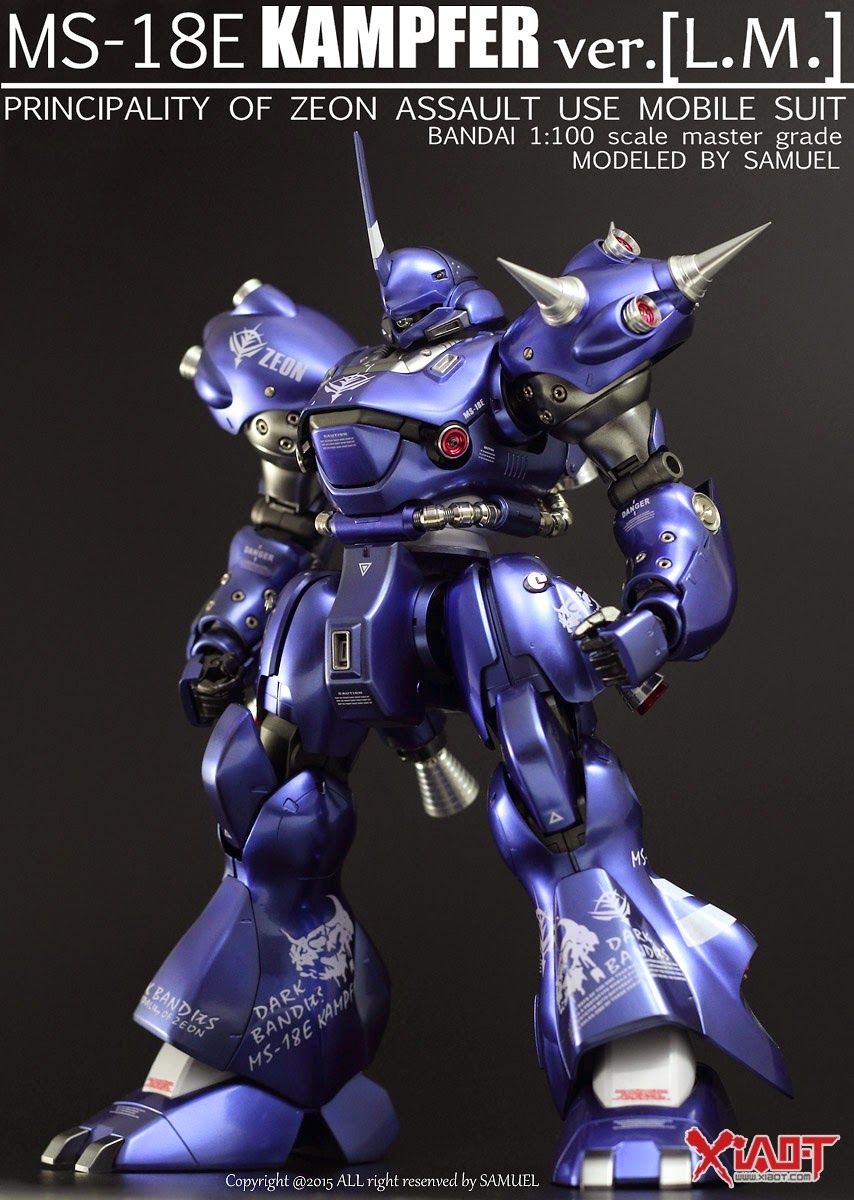 Custom Build: MG 1/100 Kampfer "Detailed" - Gundam Kits Collection News ...