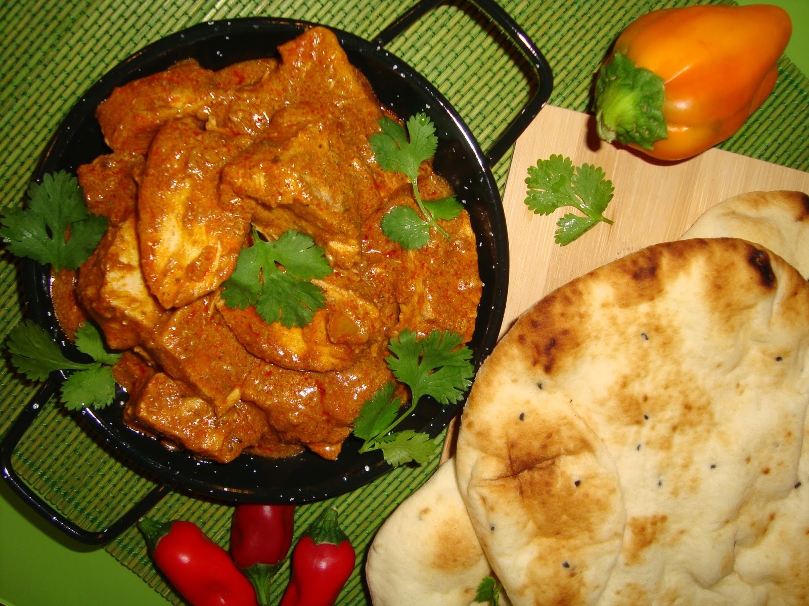 O Tempero da Nesita: Frango tikka masala